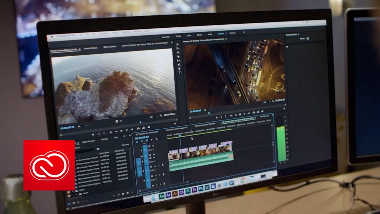 Adobe Essential Graphics Panel | postproduction-tutorials.net