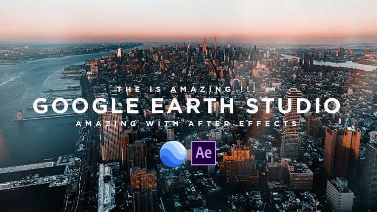 New Google Earth Studio Is Amazing With After Effects !!! TUTORIAL | postproduction-tutorials.net